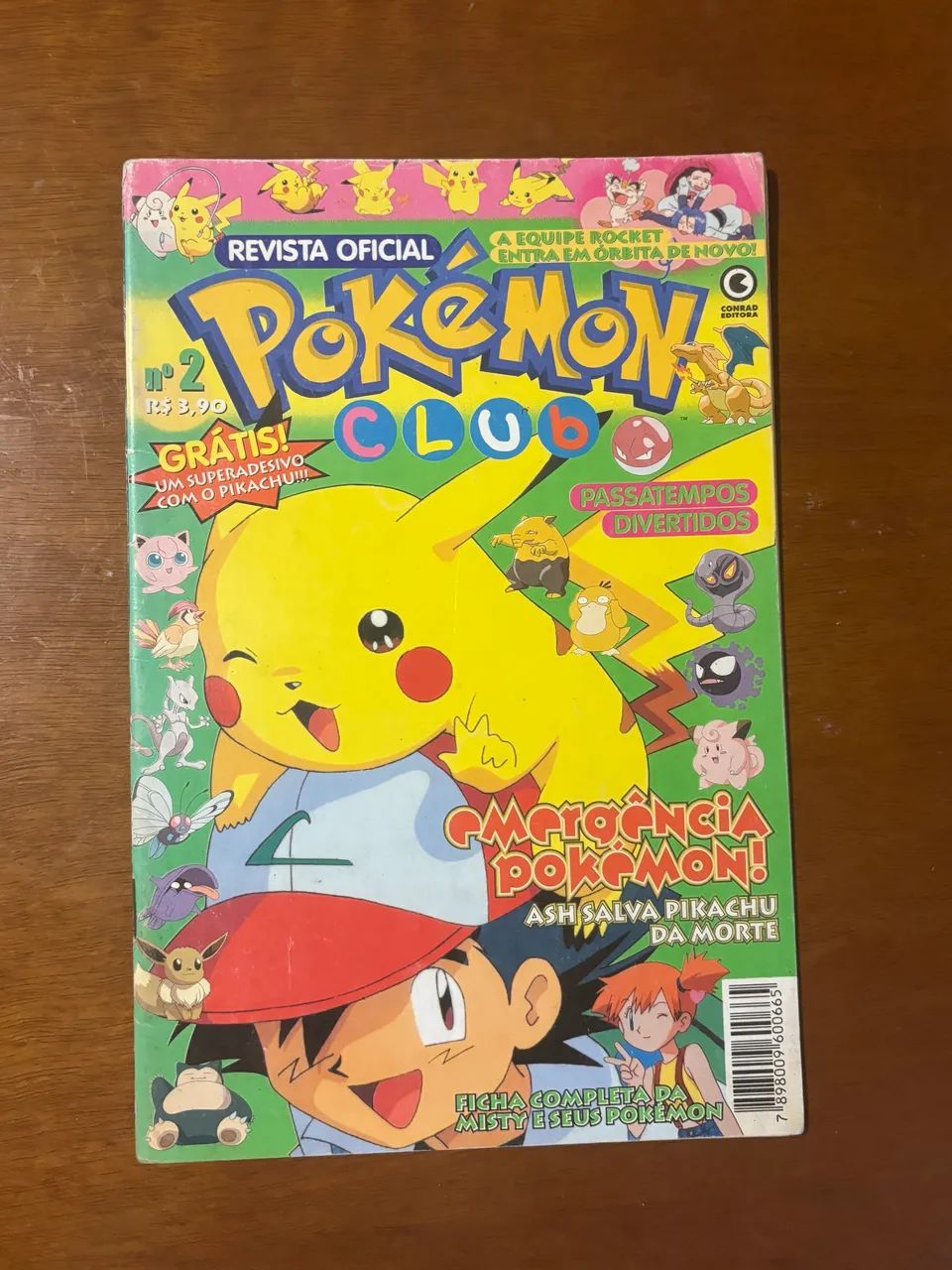 Revista Oficial Pokémon Clube Número 2 - Livros e revistas - Vila ...