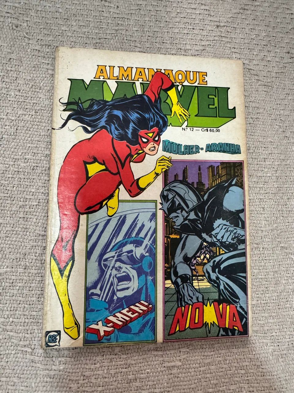 Almanaque Marvel n 12 - RGE - HQ quadrinhos - Livros e revistas ...