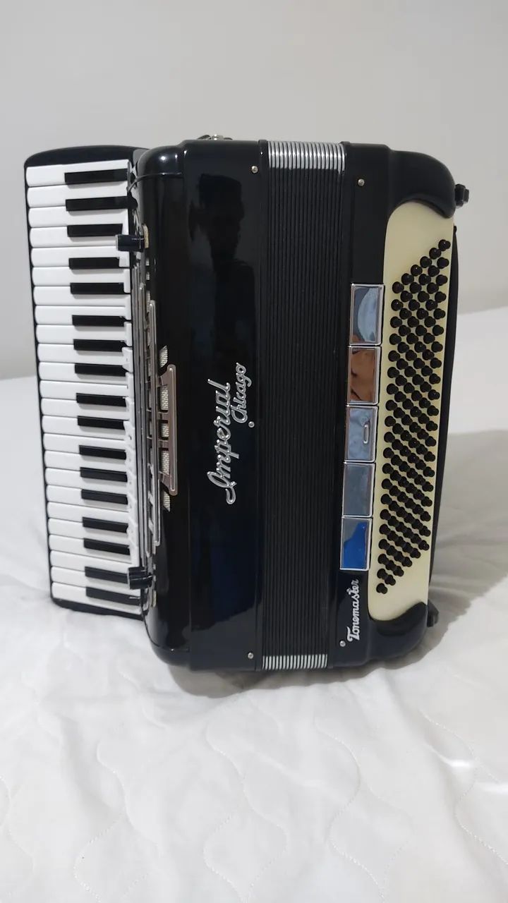 Acordeon imperial italiano 120bx - Instrumentos musicais - Doutor Zezé ...