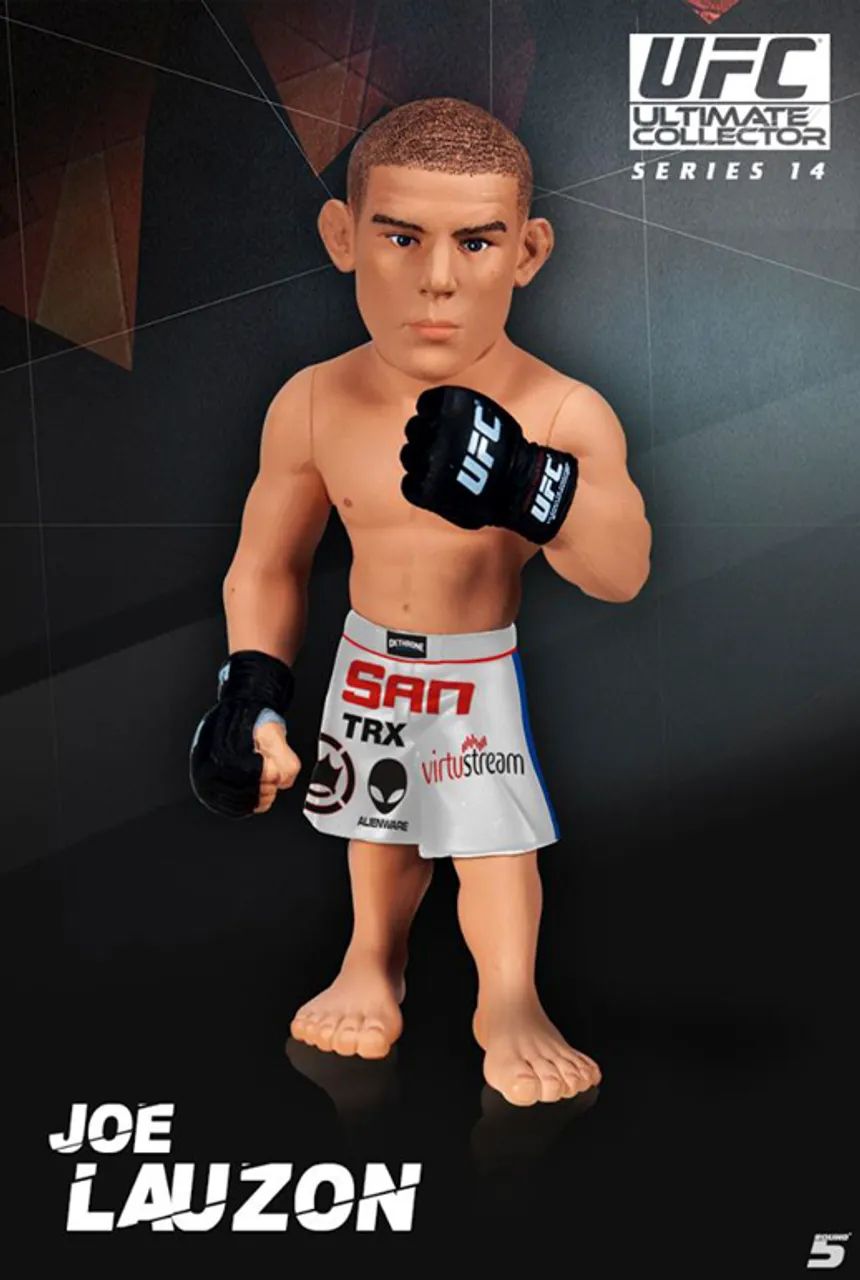 RARIDADE: Kit 2 Bonecos UFC Round 5 - Joe Lauzon + Ryan Bader (Série 14 ...