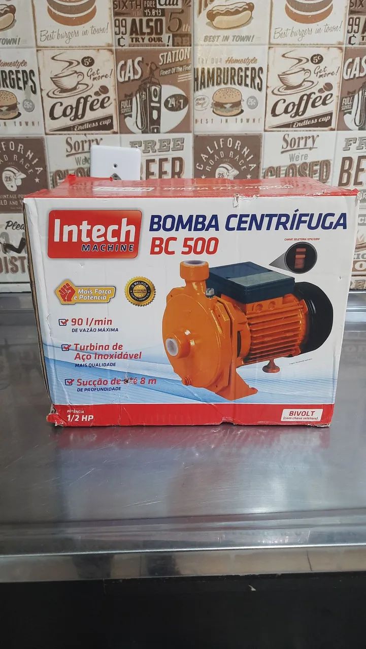 Bomba Centrífuga 0.5 Intech - Instalações Elétricas e Hidráulicas ...