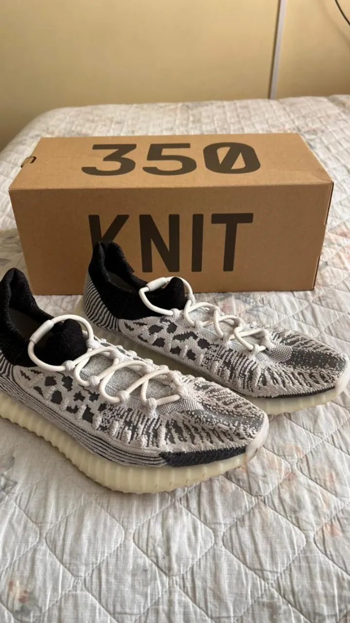 Tênis Adidas Yeezy 350 V2 CMPCT Slate White - Calçados - Taguatinga Sul ...