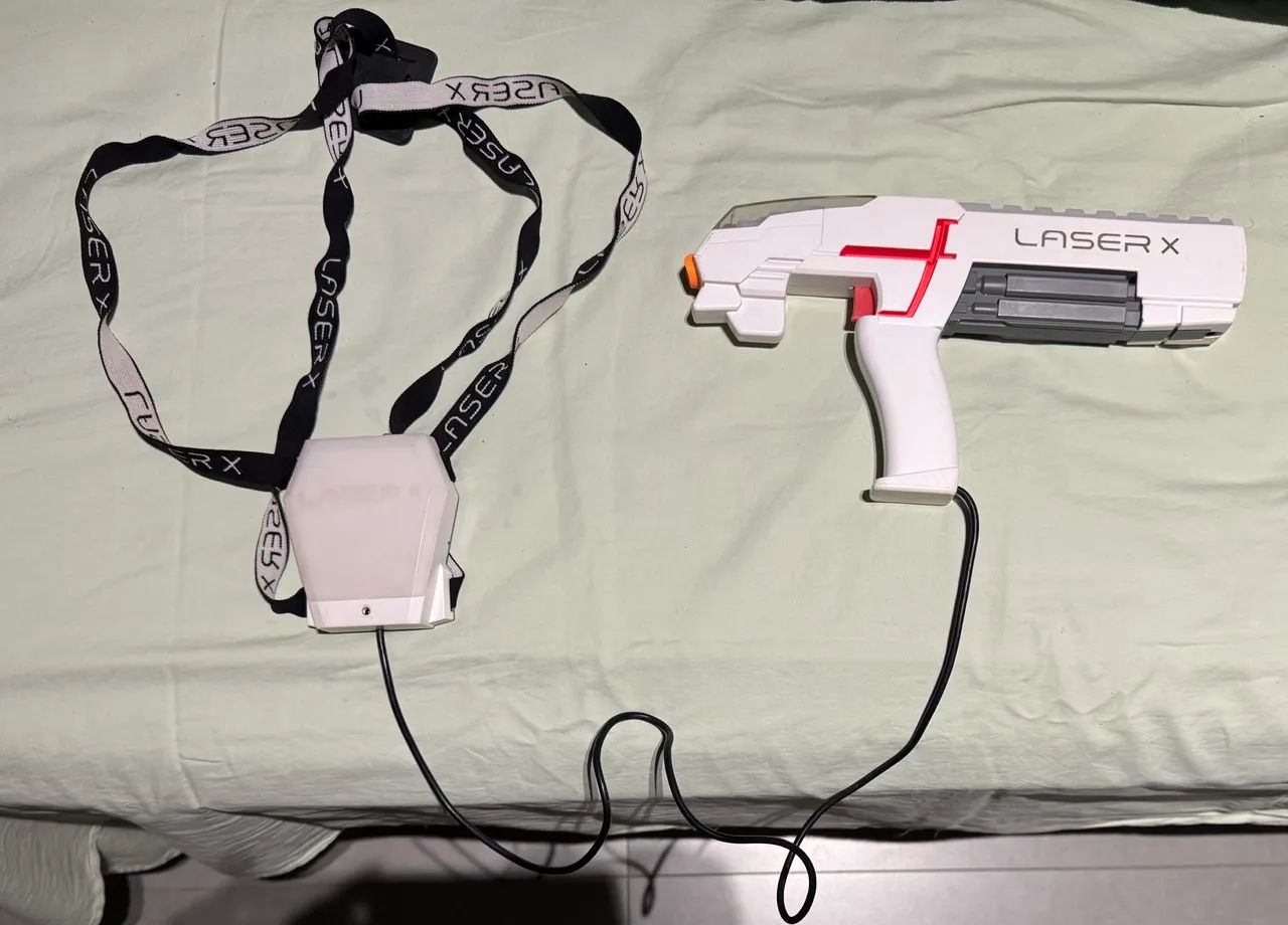 Laser X Original - Kit Completo | 1 Blaster Longo Alcance + 4 Pistolas ...