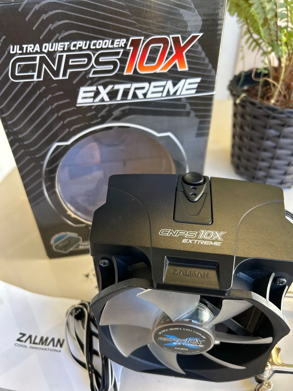 Cooler CPU Zalman CNPS10X Extreme - Torre Alta Performance Completo c ...