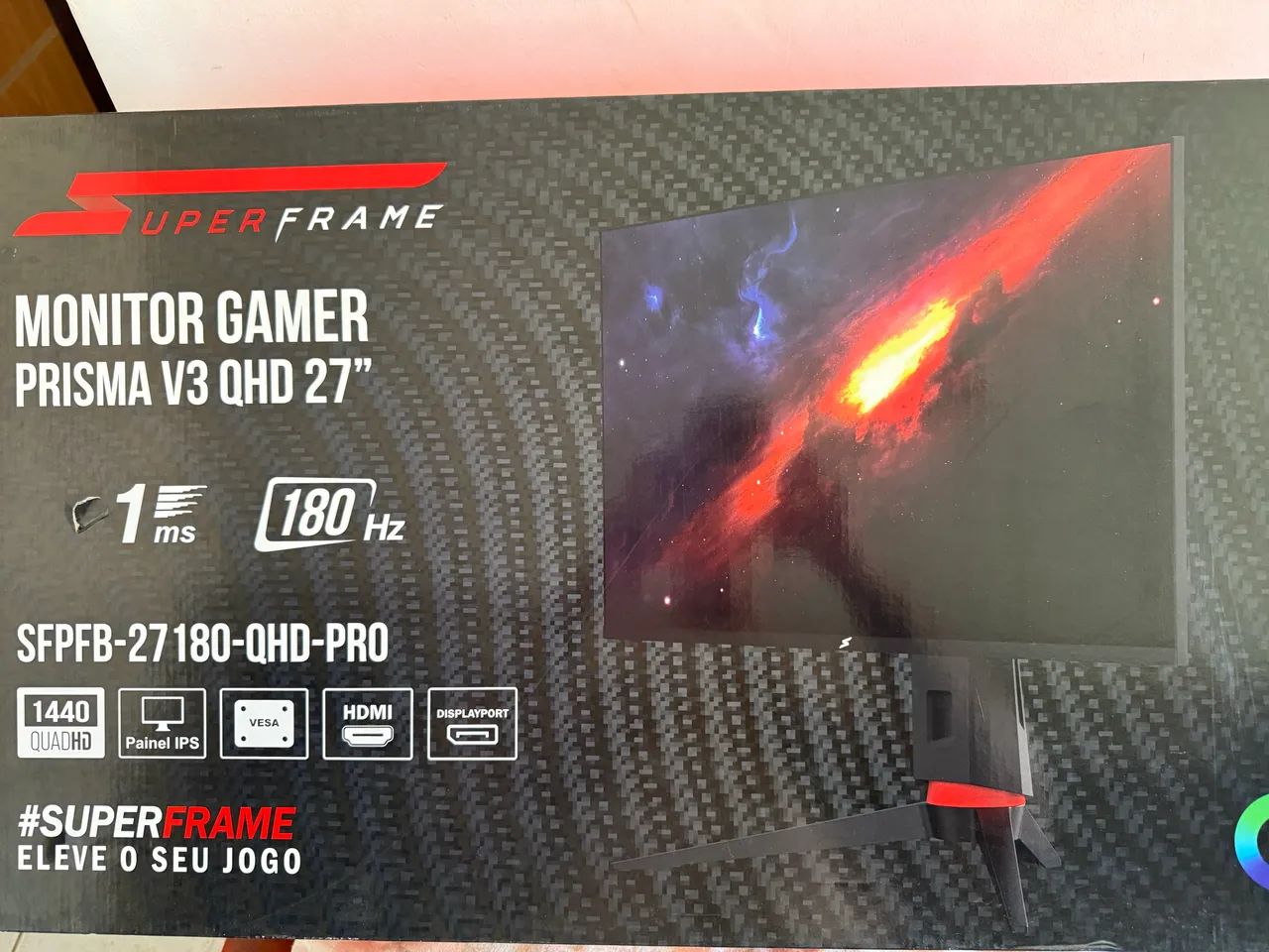 Monitor Gamer prisma V3 QHD 27 polegadas 180Hz - Monitores - Centro ...