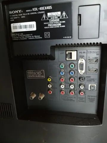 "tv sony lcd 40 polegadas" no Brasil