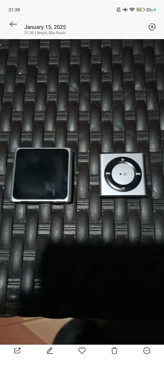 "ipod nano" no Brasil