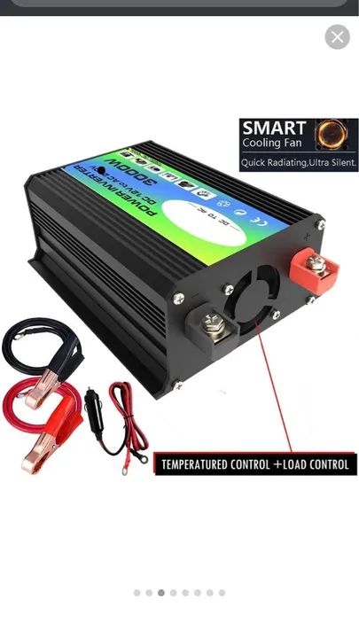 Inversor onda modificado 400w e pico de potência de 3000W - 12V DC para 110V AC - Casa ...