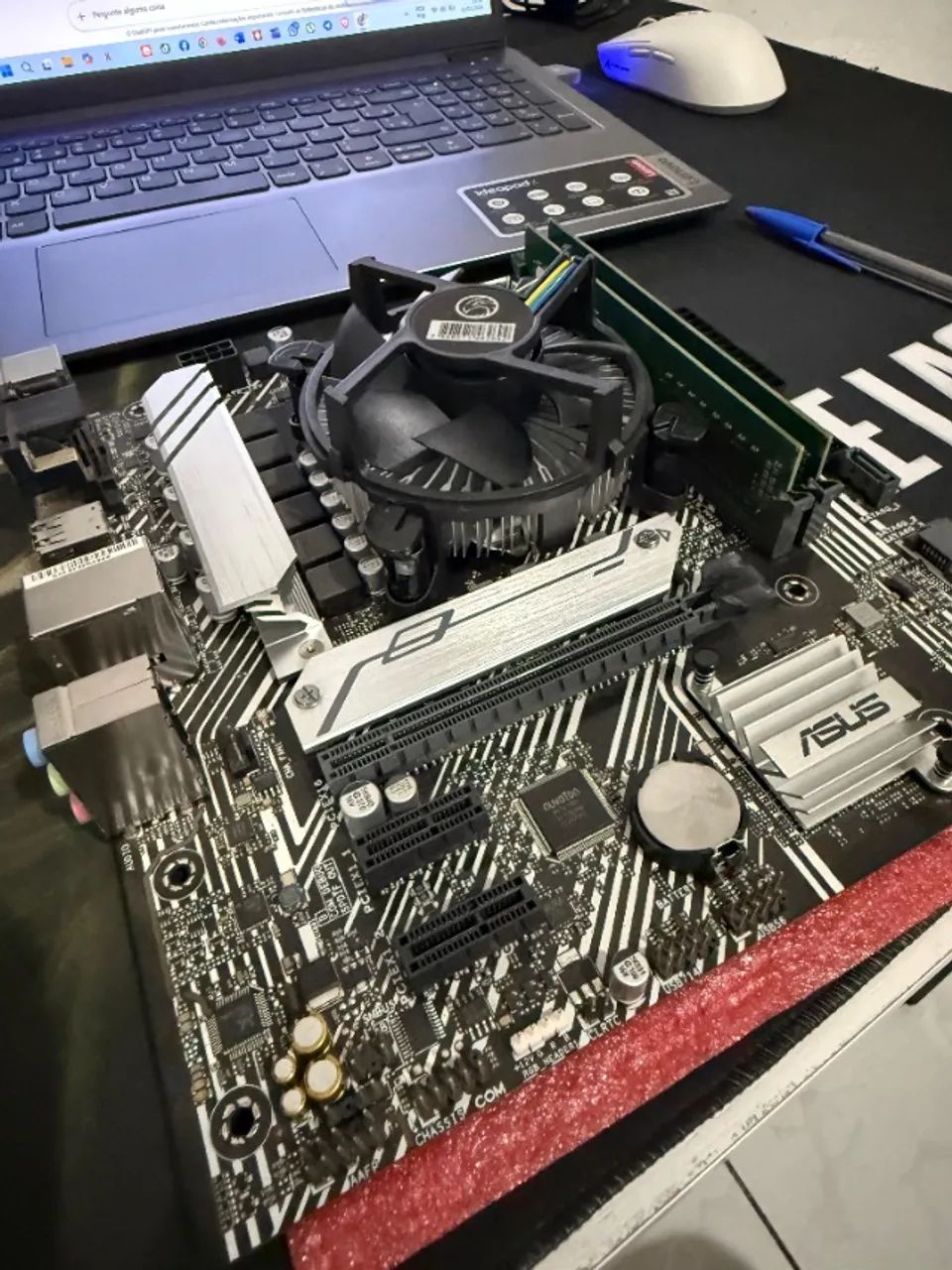 KIT INTEL GAMER - PLACA-MÃE + CPU + 16 GB RAM DDR4 - 10a GEN - Peças de ...