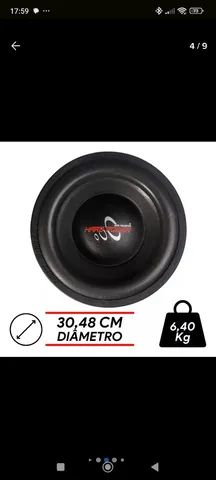 "sub de 12 polegadas" no Brasil