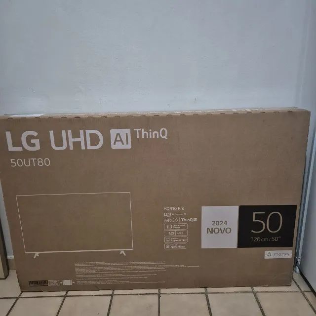 Smart TV LG UHD 4K UT80 50 polegadas 50UT8000 (Lacrado, Nf e garantia ...