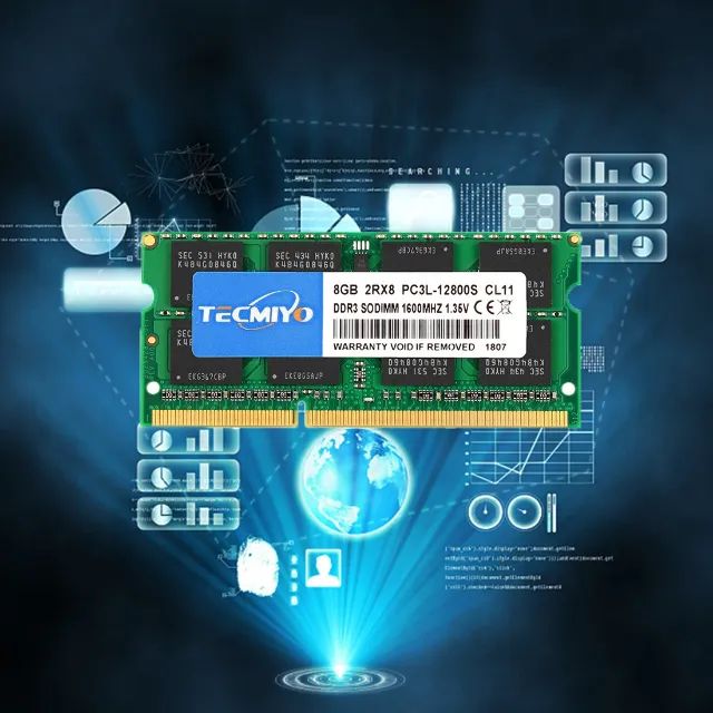 Memoria DDR3 8gb Tecmiyo 1600MHz Para Notebook - Memória RAM - Caixa D ...