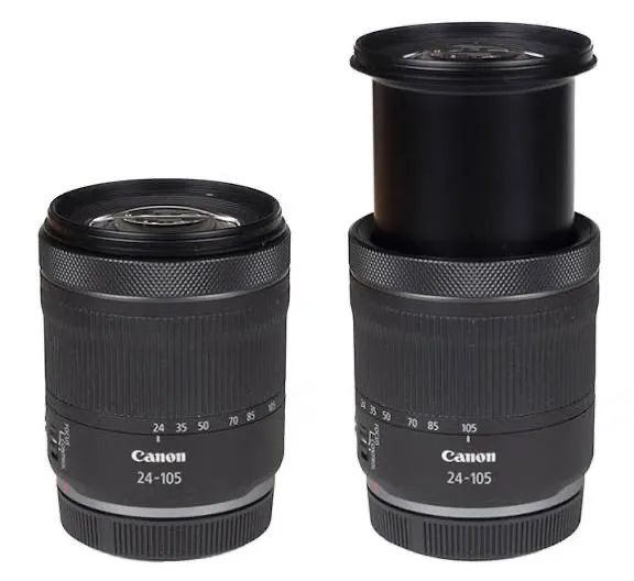 Lente Canon Rf 24-105mm F4-7.1 Is Stm Cor Preto Nova - Câmeras e ...