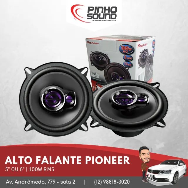 "par de triaxial pioneer" no Brasil