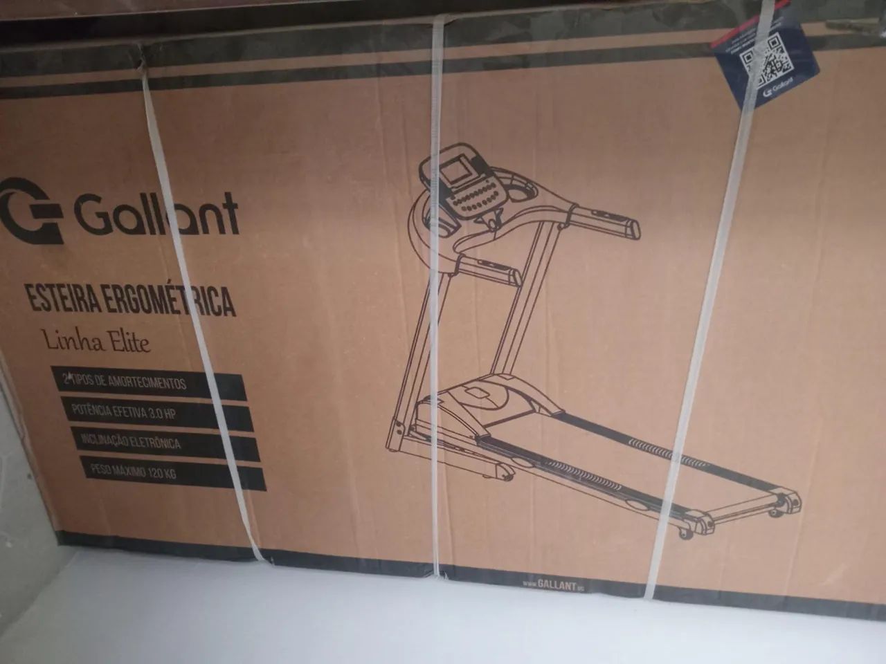 esteira ergométrica gallant elite 3.0 hp - Academia e Exercícios - Ingá ...