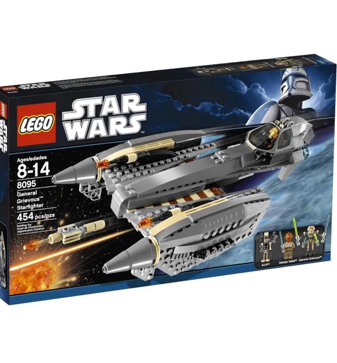 Lego original 8095, raro, General Grievous Starfighter - Hobbies e ...