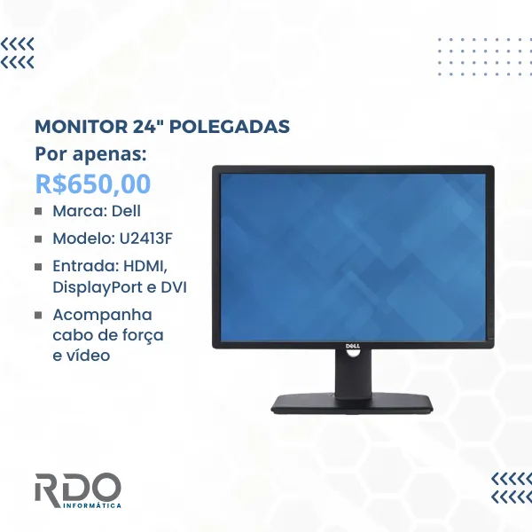 "monitor com entrada displayport" - Monitores no Brasil