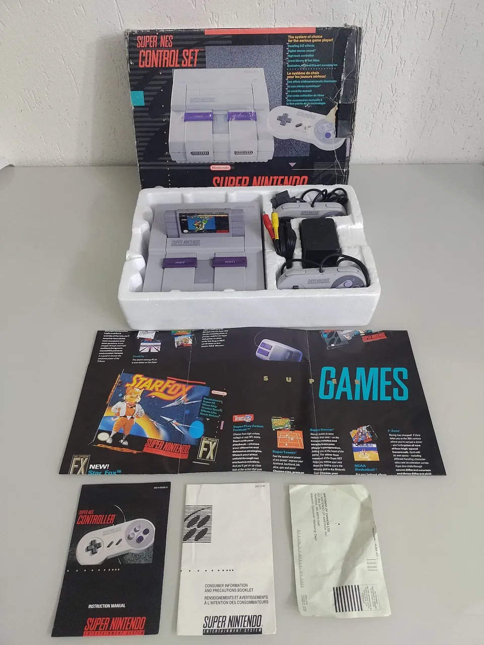 "super nintendo antigo" no Brasil