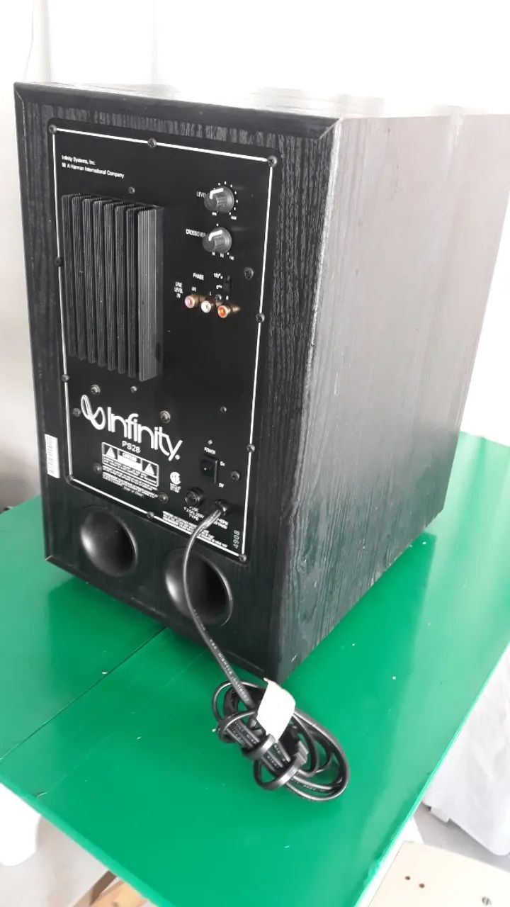 Subwoofer Ativo - Infinity Ps28 - Aparelhos de Som - Praia de Iracema ...