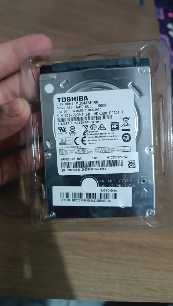 "hd notebook" no Brasil