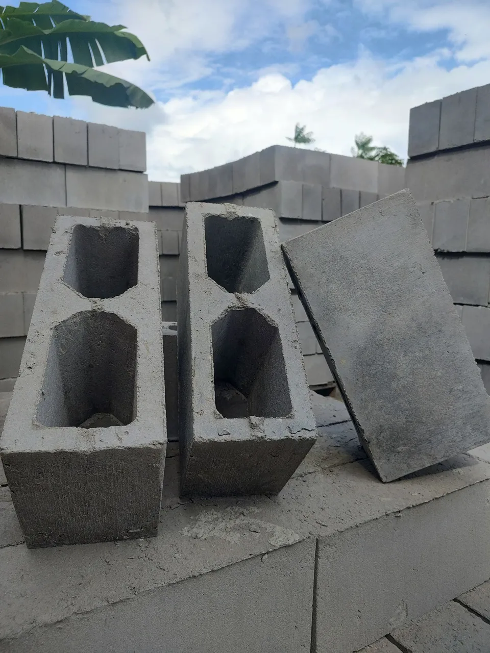 "forma de bloco de concreto" no Brasil