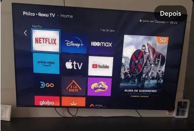"menor smart tv" no Brasil