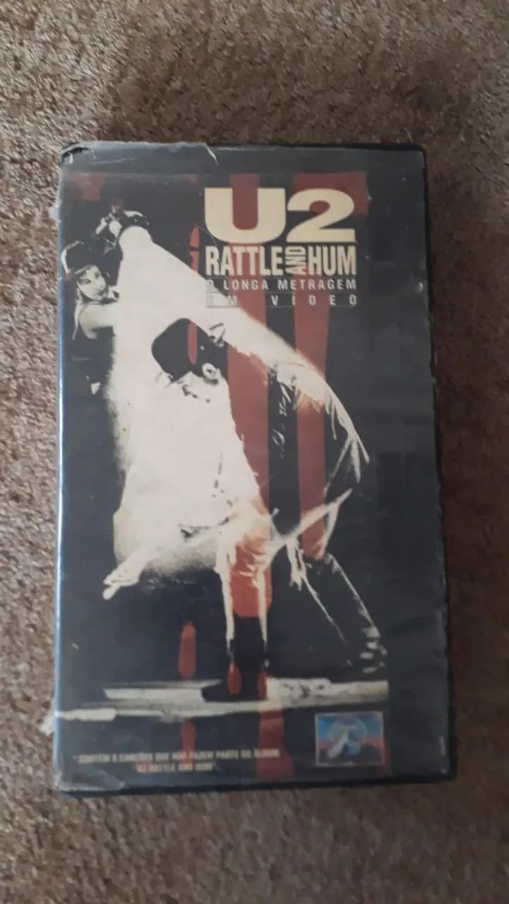 U2 - Rattle and Hum VHS - DVD, Blu-Ray e Vídeo Cassete - Renascença ...