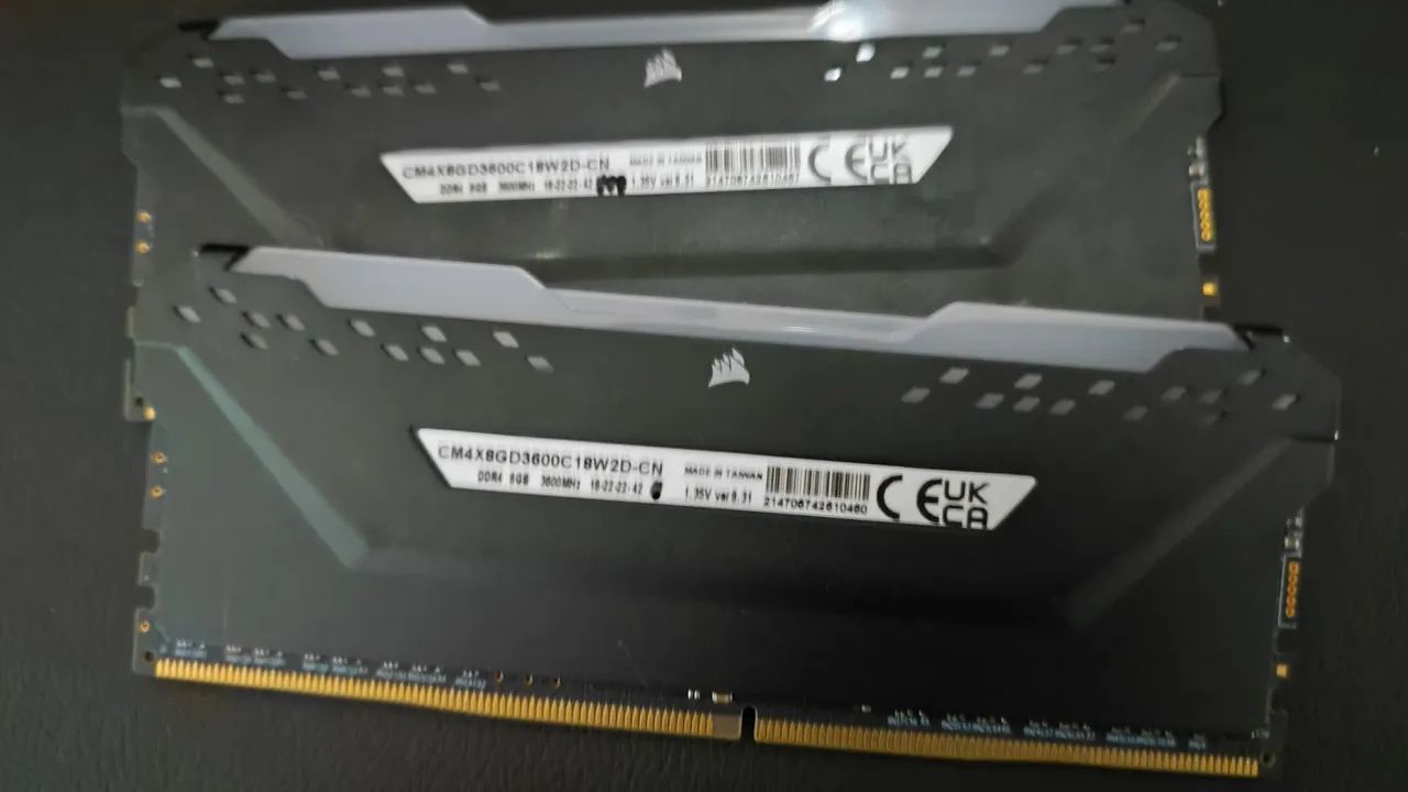 Memória RAM DDR4 Corsair RGB Vengeance Pro 16GB (2x8GB) 3600MHz ...