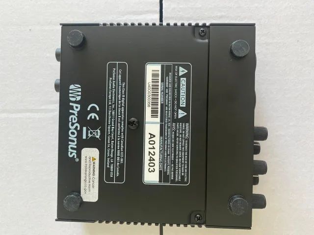 Interface de Áudio PreSonus AudioBox USB 96 - 2 Canais - Completa na ...