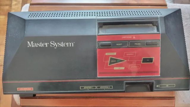 "master system 1" no Brasil