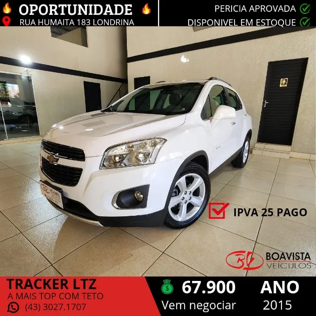CHEVROLET TRACKER 2015 Usados e Novos