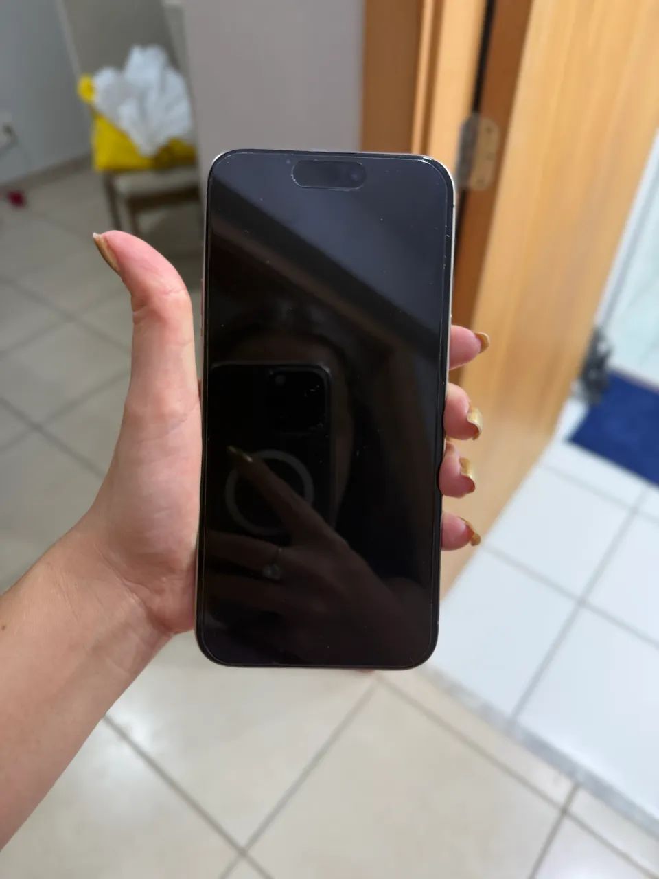 Apple iPhone 15 Pro max (256 GB) - Titanium Natural - - Celulares e ...