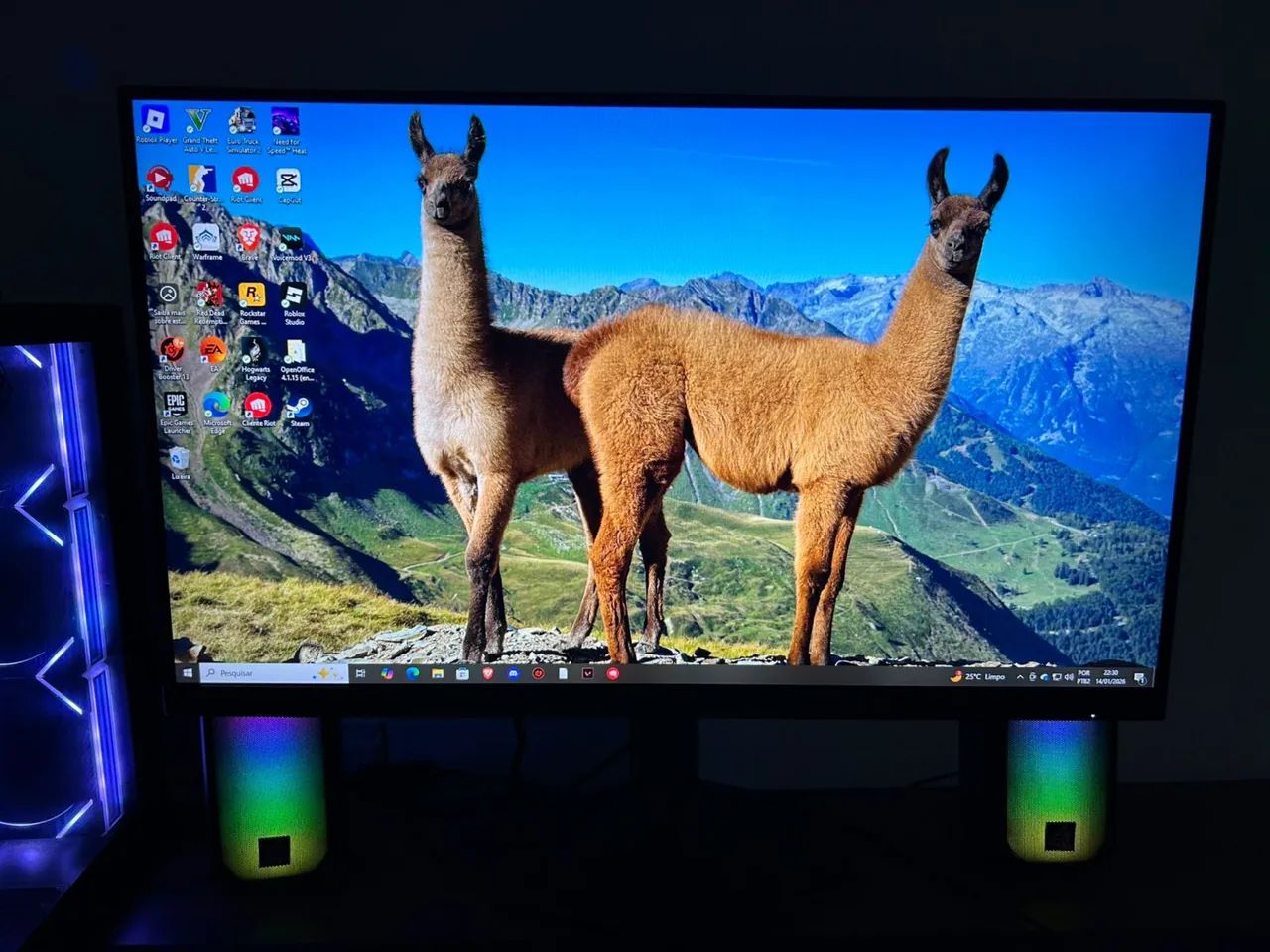 PC Gamer Completo + Monitor 27 180Hz | RX 580 | 32GB RAM | SSD 1TB ...