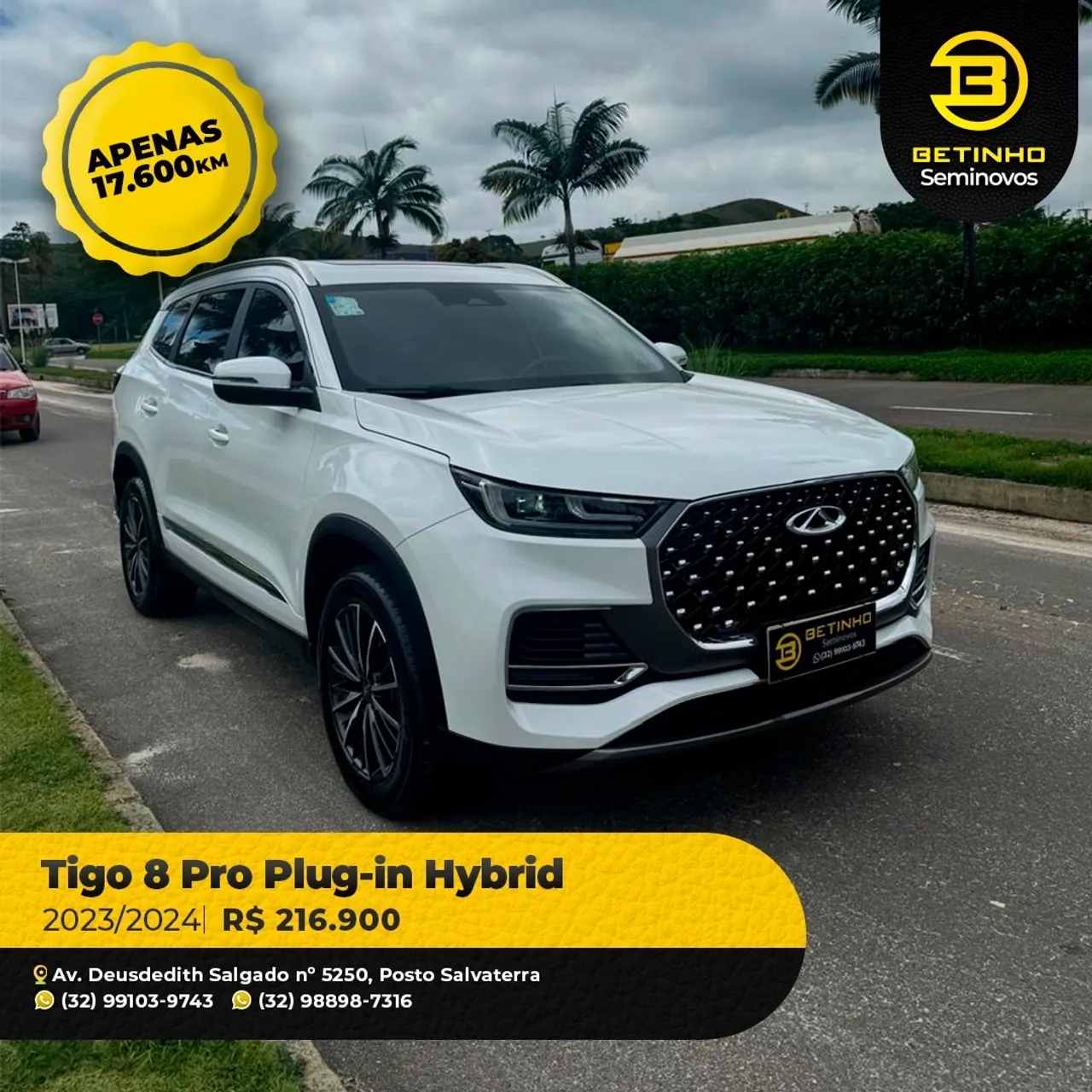 CHERY TIGGO 8 PRO Usados e Novos