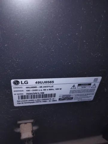 "smart tv led 49 lg" no Brasil