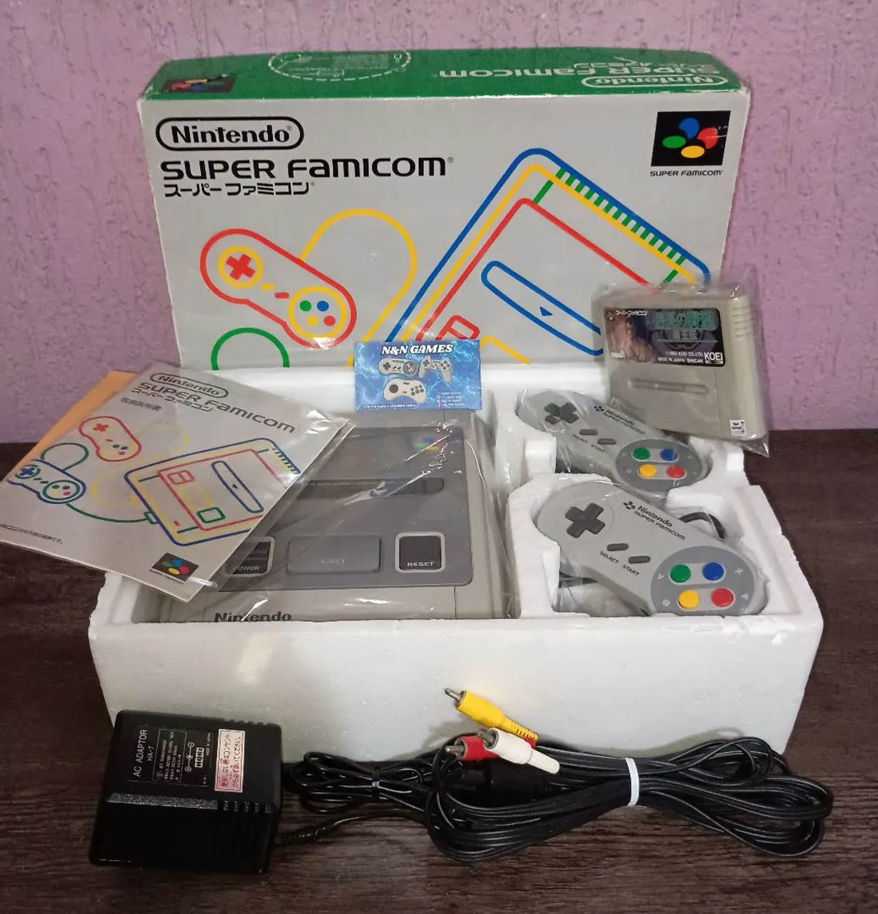 "super famicom" no Brasil