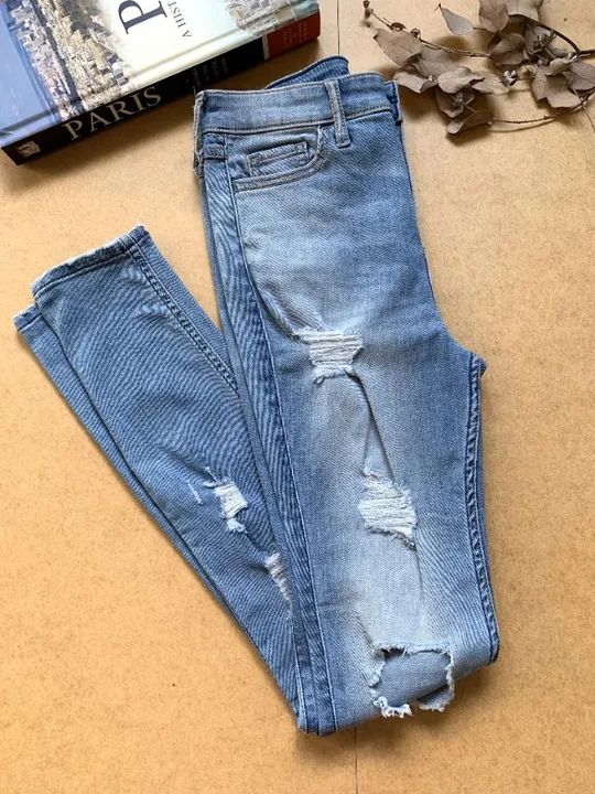 Calca jeans hollister store