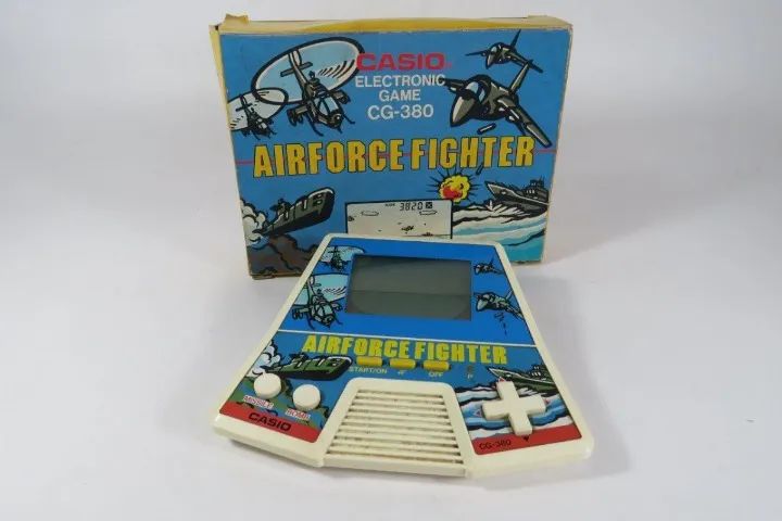 VIDEO GAME CASIO - AIRFORCE FIGHTER (CASIO ELECTRONIC GAME CG-380), na ...
