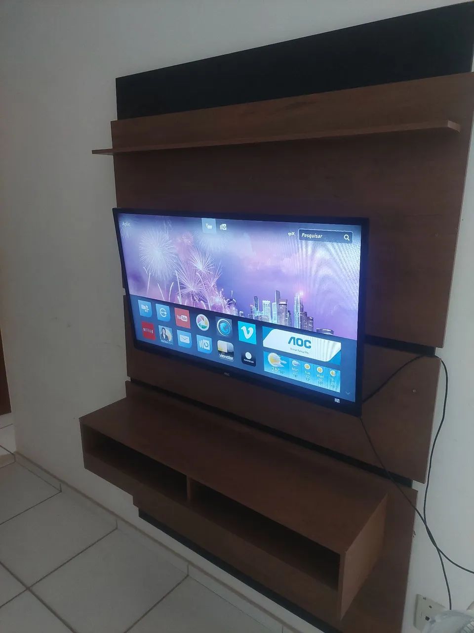 Promoçao! Tv Led 39 polegadas com acesso, netflix, youtub etc.. com ...