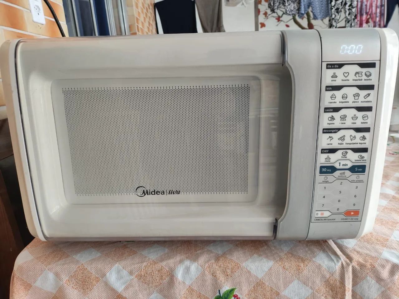 Microondas Midea,30 lts,110 volts, entrego e dou garantia - Fogões e ...