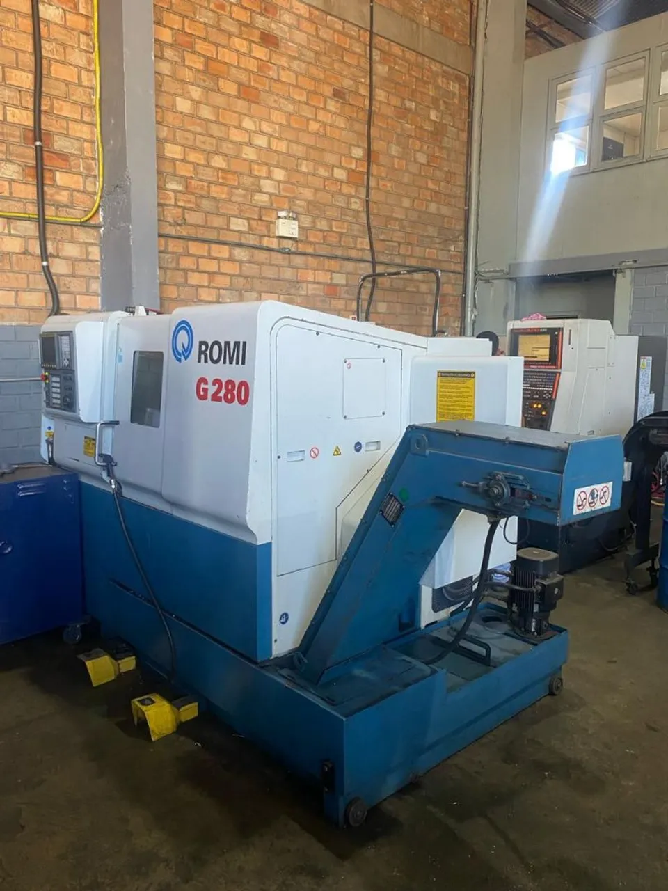 "tornos cnc romi" no Brasil