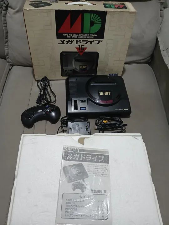 Mega Drive 16-bit - Console de Vídeo Game - Consoles de Vídeo Game ...