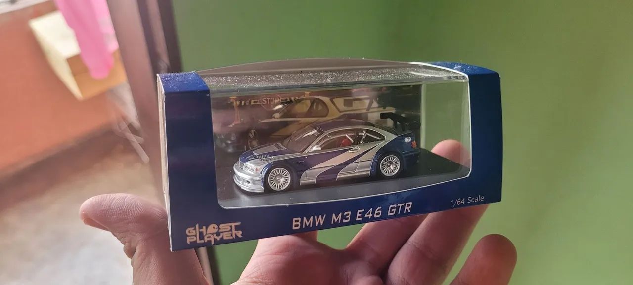 BMW M3 E46 GTR NEED FOR SPEED MW- Carro de Coleção 1/64 - Brinquedos e ...