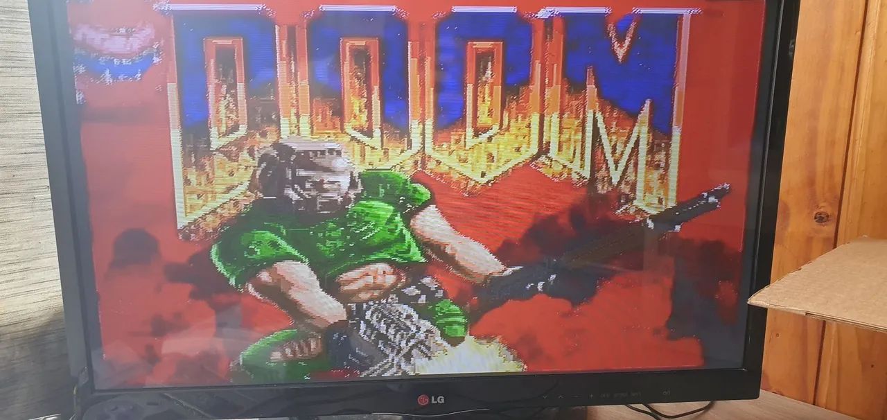 Doom super nintendo fita de snes 100% original - Consoles de Vídeo Game ...