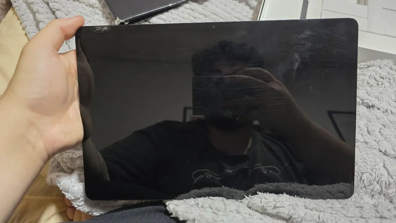 Oportunidade Tablet Samsung Galaxy Tab S7 FE Plus Ótimo Estado na Caixa ...