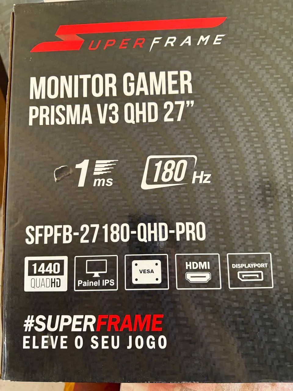 Monitor Gamer prisma V3 QHD 27 polegadas 180Hz - Monitores - Centro ...