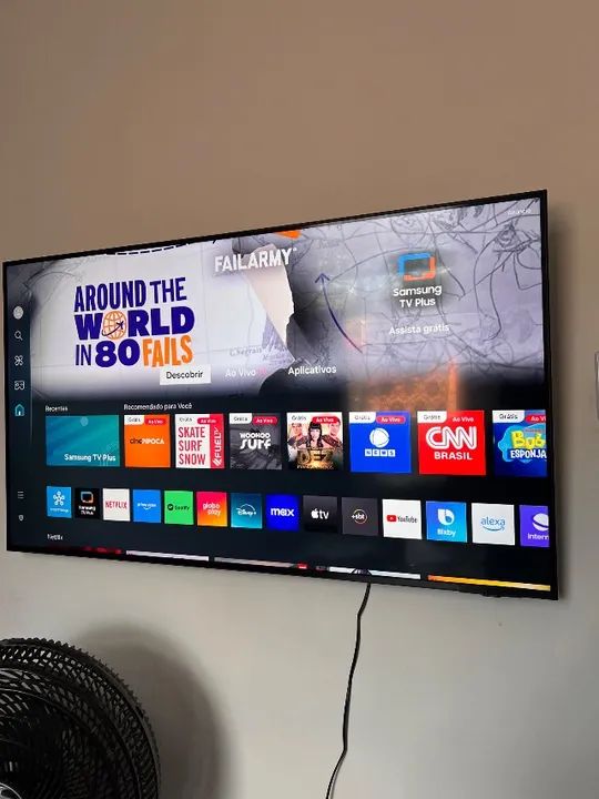 TV 50 polegadas samsung Smart TV 50? 4K UHD LED Samsung 50DU7700 - TVs - Jardim Dona Angelina ...