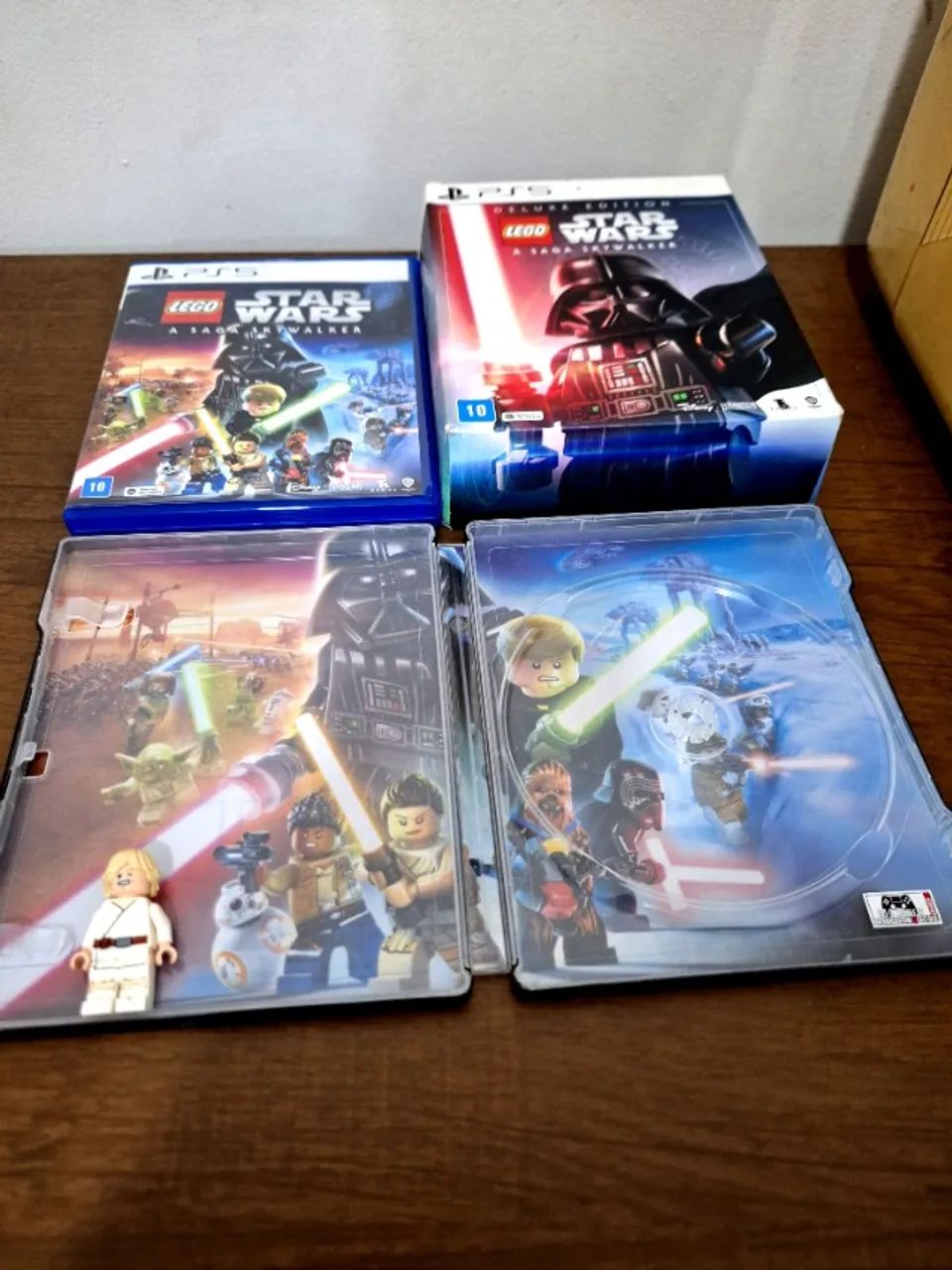 LEGO Star Wars: A Saga Skywalker PS5 Deluxe Edition | Steelbook + Mini ...