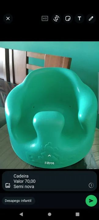 "cadeira bumbo" no Brasil