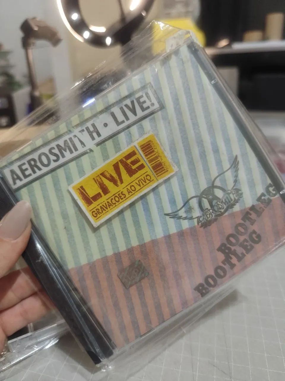 Lote 4 CDs Rock - Iron Maiden, Aerosmith, Neil Young - NOVOS (Sem lacre ...